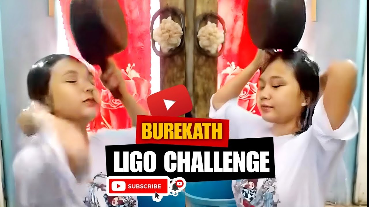 Hair flip, foam drip! 💦🔥 Burekath Ligo Challenge - YouTube