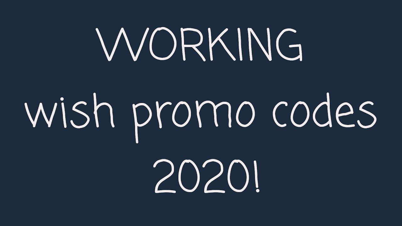 50% OFF FREE WORKING WISH PROMO CODES 2020 MAY - YouTube