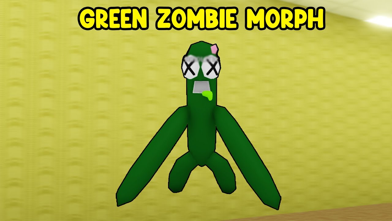 UPDATE - How To Find Green Zombie Morph in Find The Backrooms Morphs ...