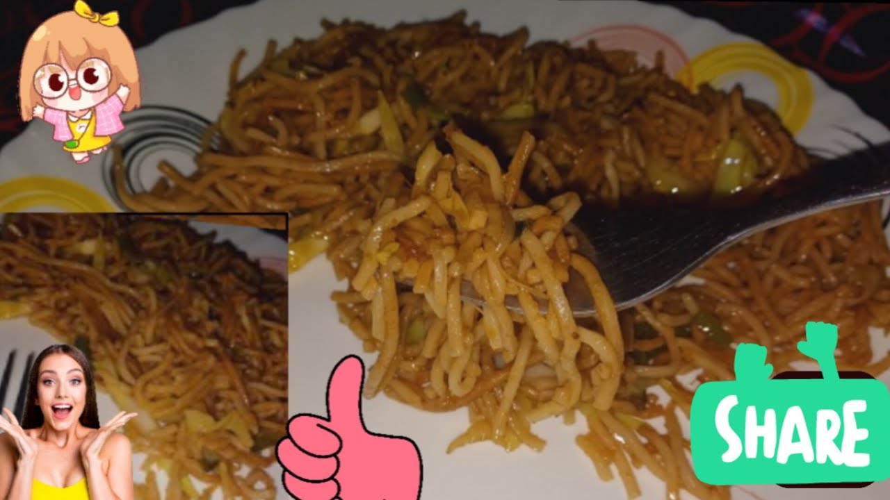Ramadan special chow mein recipe(RRRN) (Rimsha Rajput Rangad Nirban ...