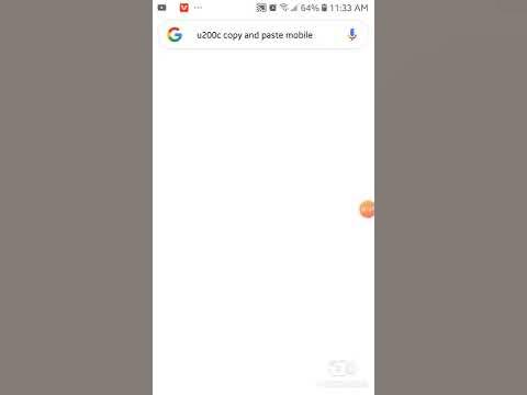 how to copy and paste the zero width non joiner - YouTube