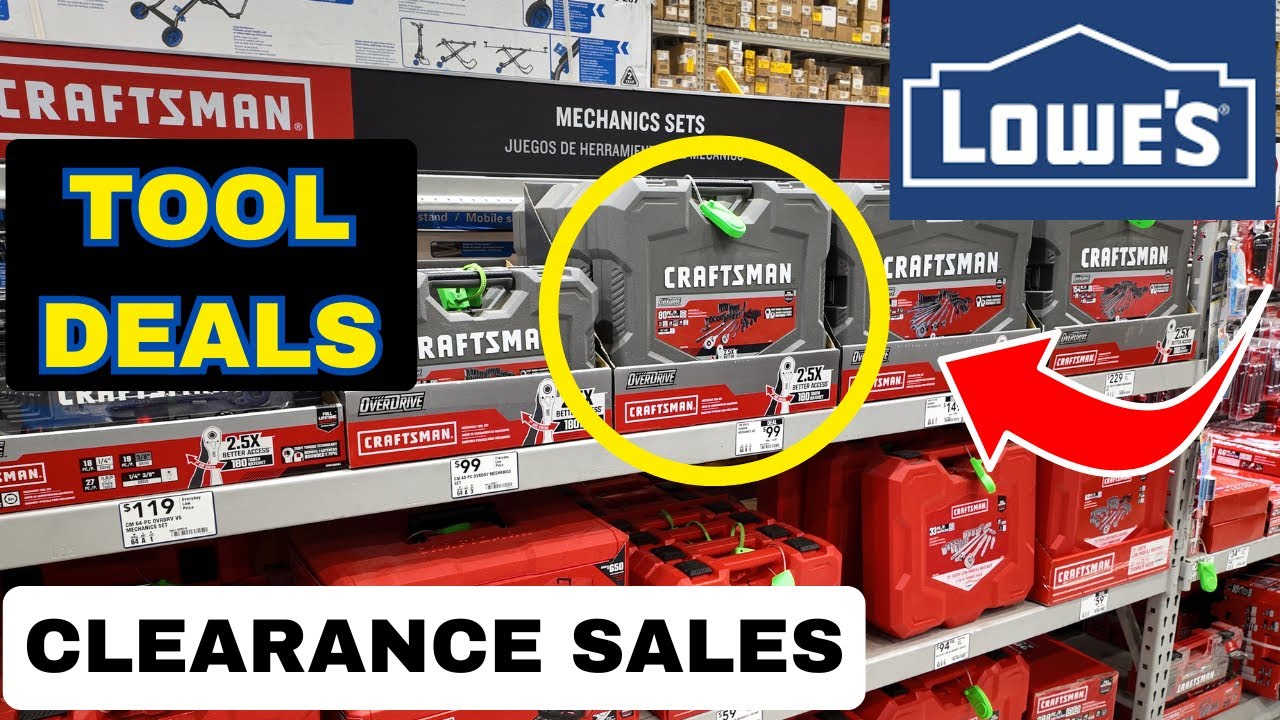 Top 10 Lowes Tool Deals & Clearance Sales You Need To See For March ...