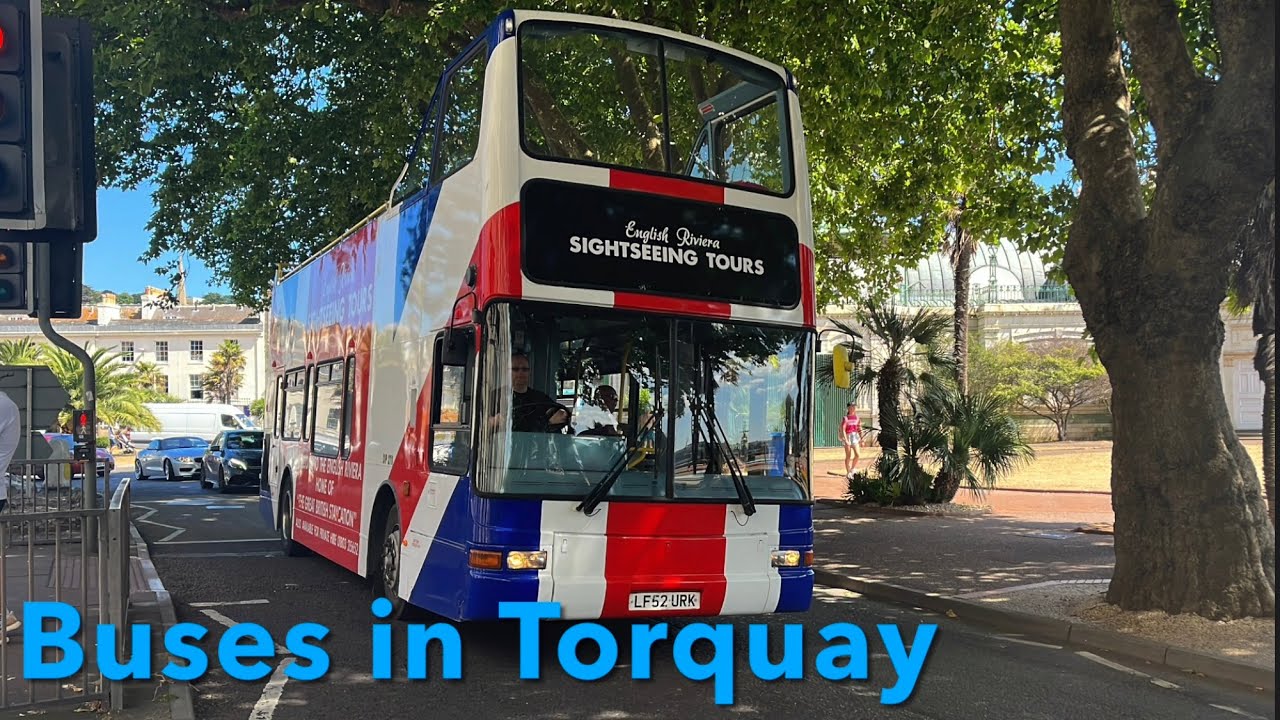 Buses in Torquay, Devon (15/07/22) - YouTube