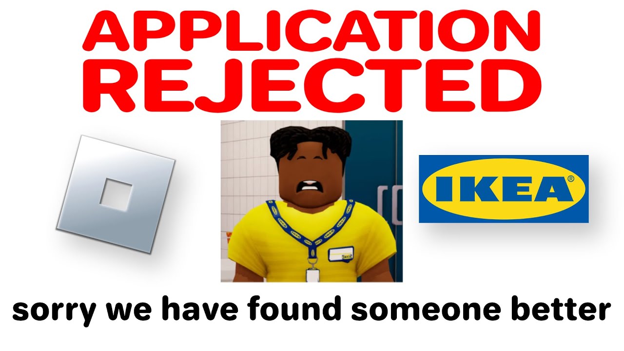 Real Virtual Roblox IKEA Job Application Experience - YouTube