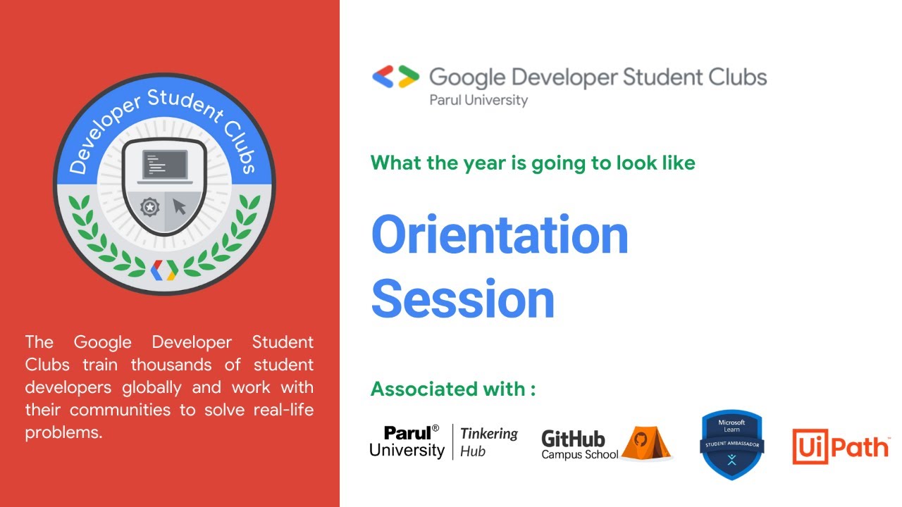 Introduction to GDSC PU 2021 - 2022 🤩 - YouTube