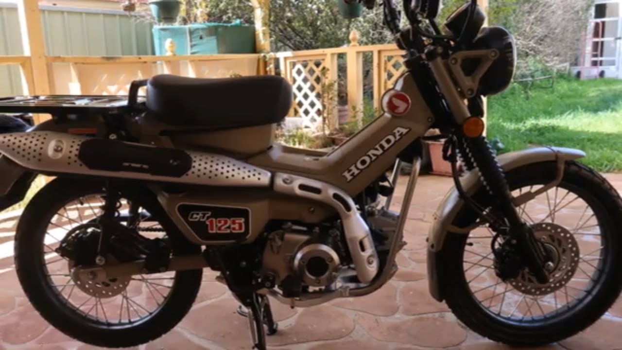 2020 Honda CT125 Hunter Cub Trail - First Look/Impressions! - YouTube