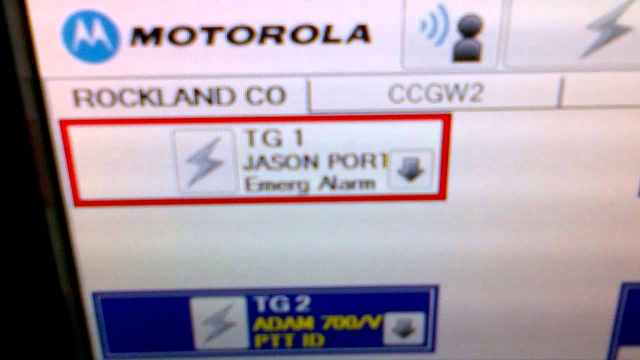 MCC7500 Emergency - YouTube