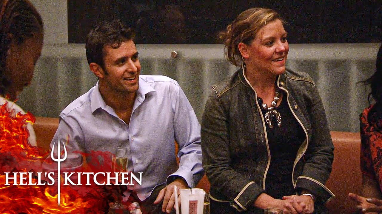 Winners Christina & Scott Surprise the Winning Team | Hell's Kitchen ...
