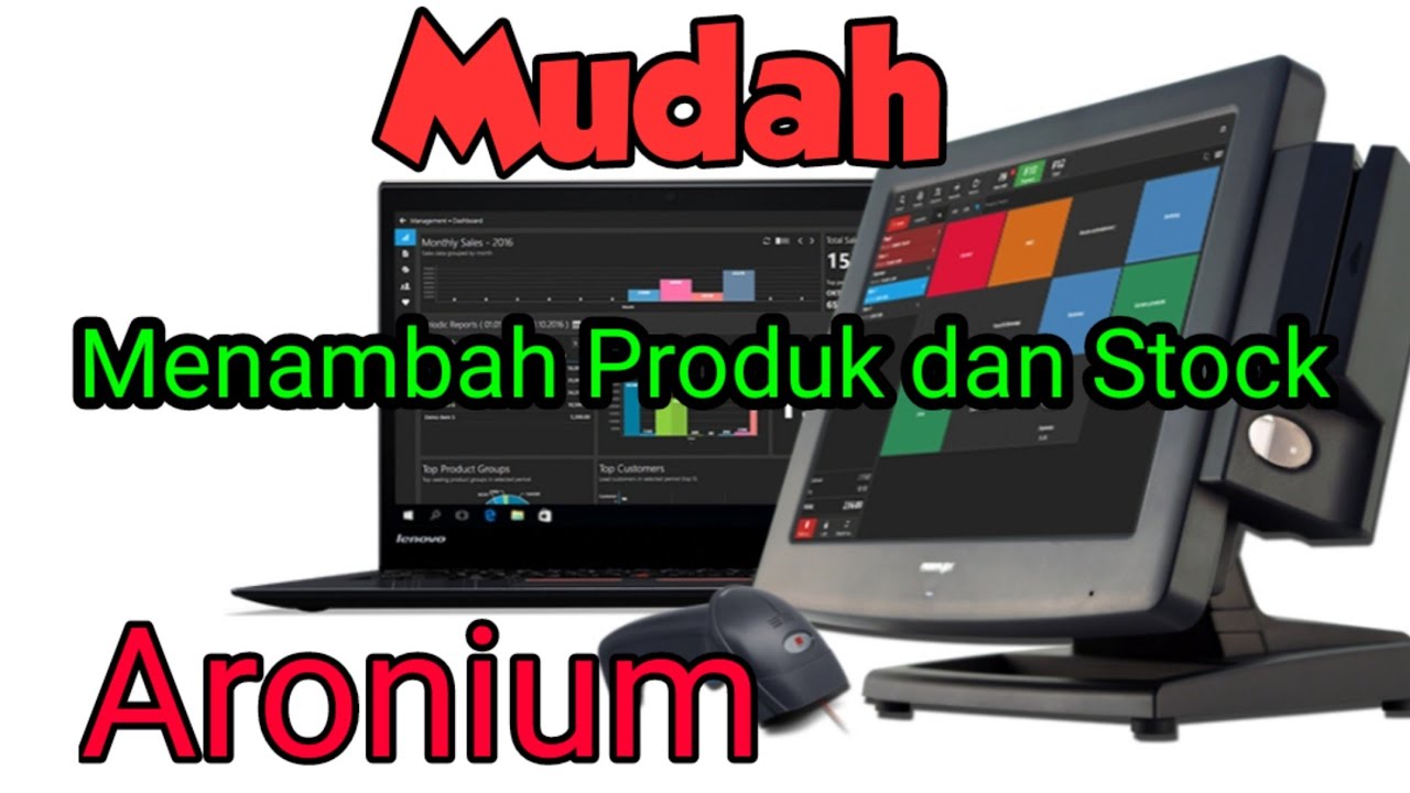 Cara Mudah Menambah Produk dan Stock Pada Aplikasi Aronium - YouTube