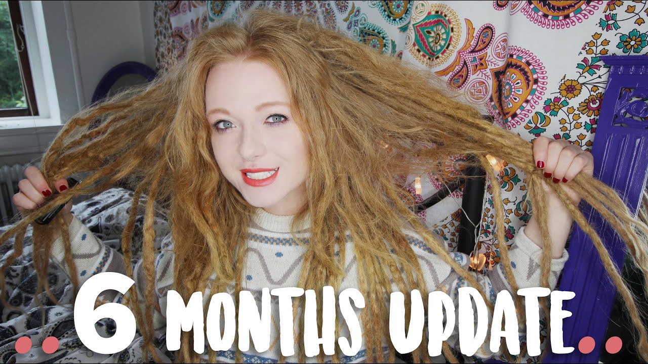 6 Months Dreadlock Extensions Update - YouTube