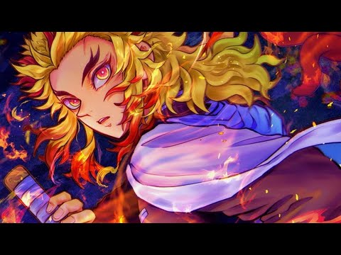 🔥 Rengoku's Fiery Power - The Heart of a Flame Hashira | Stunning Demon ...