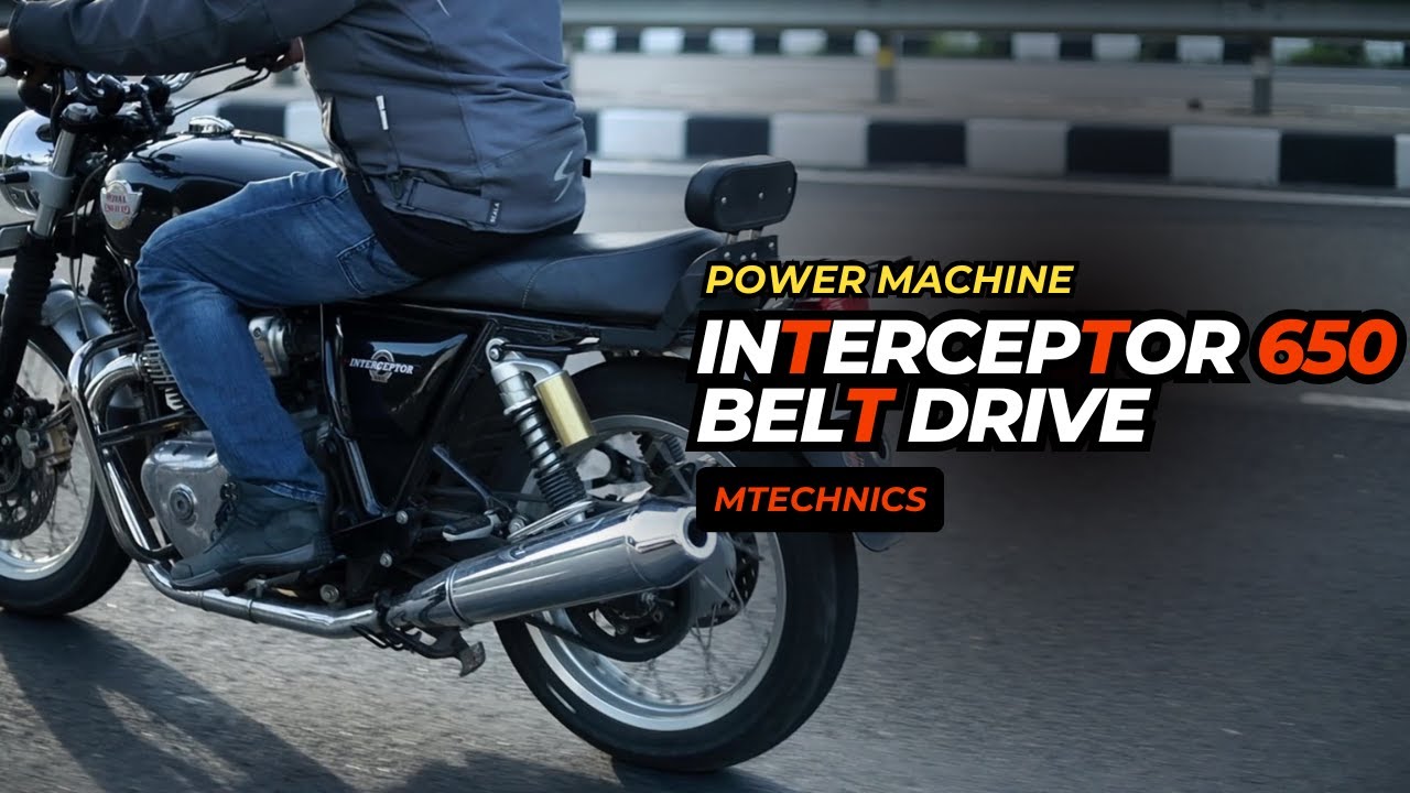 Interceptor Belt Drive 160 Km/hr⚡Mtechnics High Performance Belt Drive ...