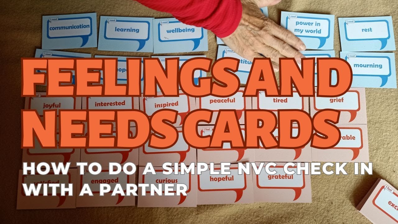 Feelings and Needs Exercise With Partner - Nonviolent Communication ...