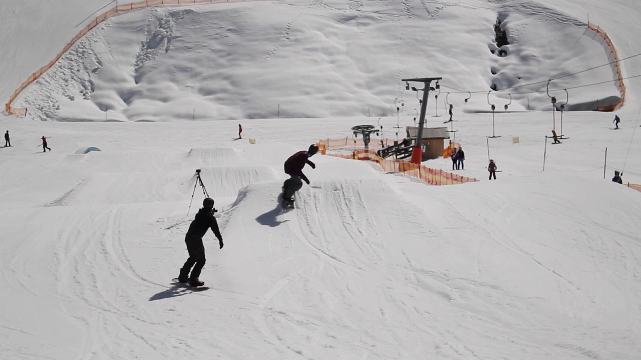 How to do a Backside 180 on a Snowboard - Stage 5 - Backside 180 ...