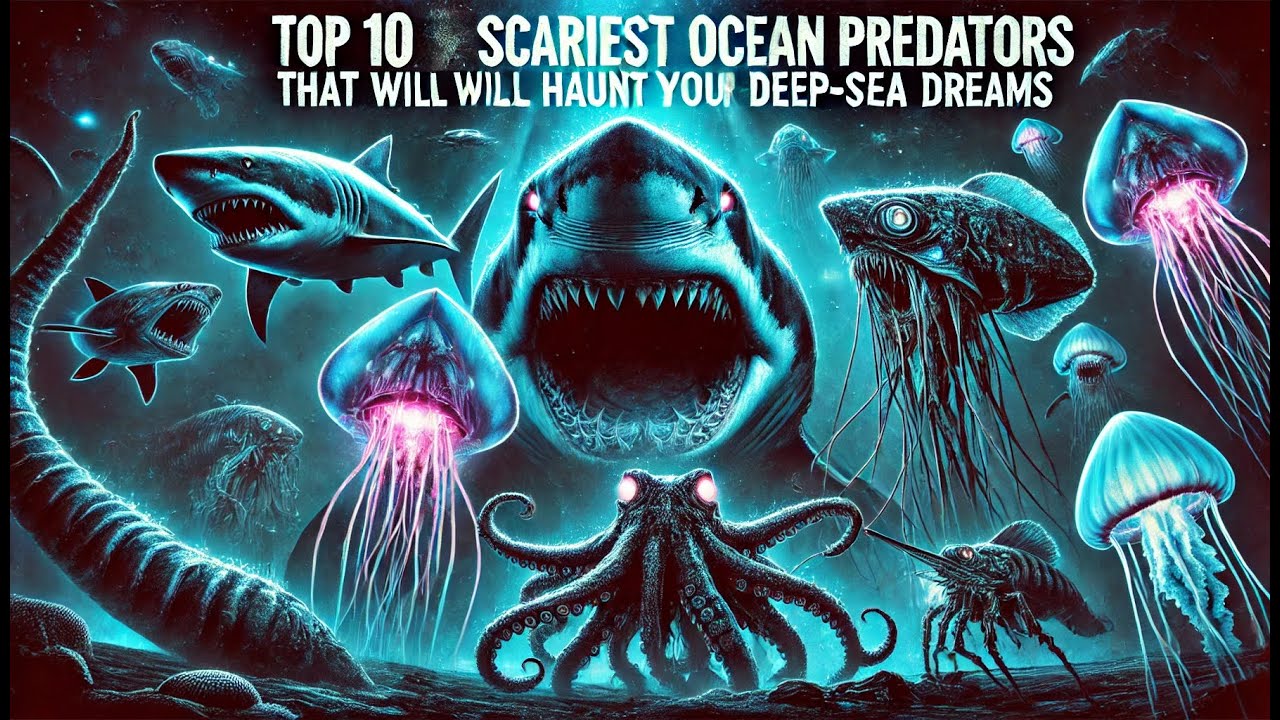 10 Scary Ocean Predators That Will Haunt Your Deep-Sea Dreams! - YouTube