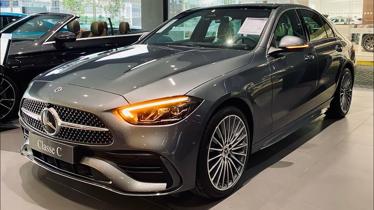 NOVA MERCEDES C200 AMG 2025 EM DETALHES - YouTube