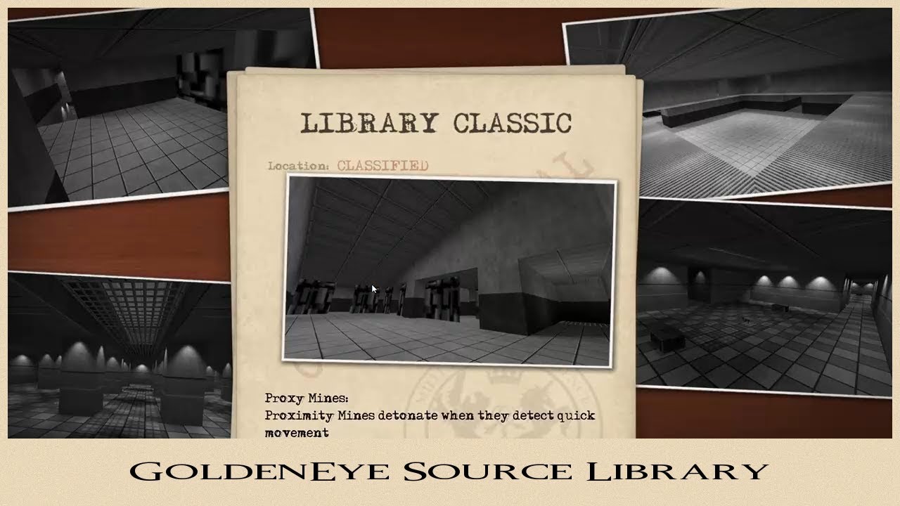 Goldeneye Source - Library - YouTube