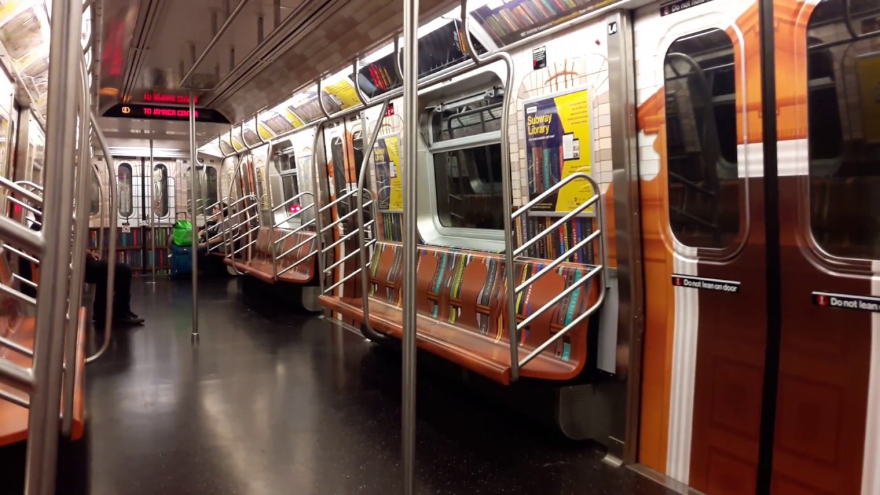 Inside the R160 Library Train (E) - YouTube