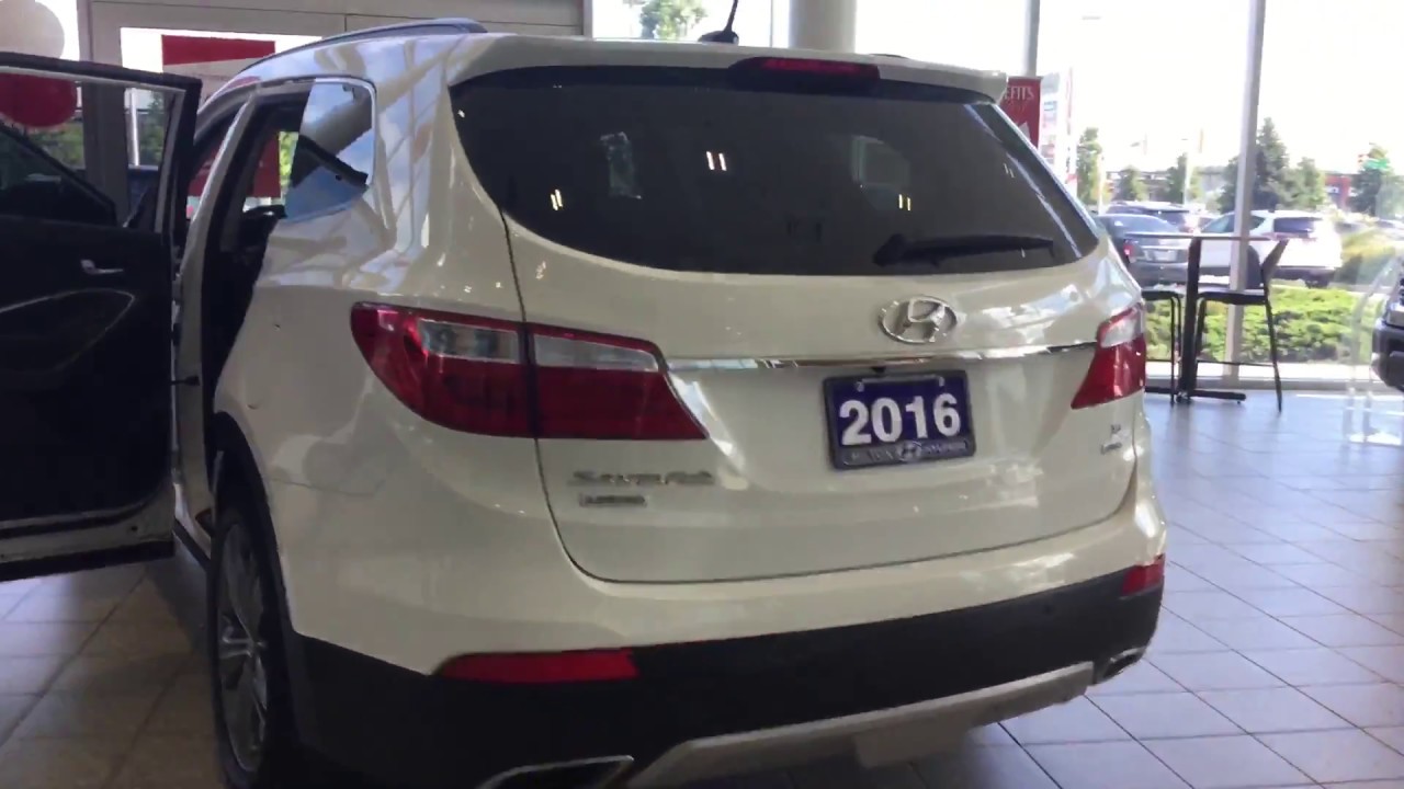 2016 Santa Fe XL Limited - Milton Hyundai - YouTube