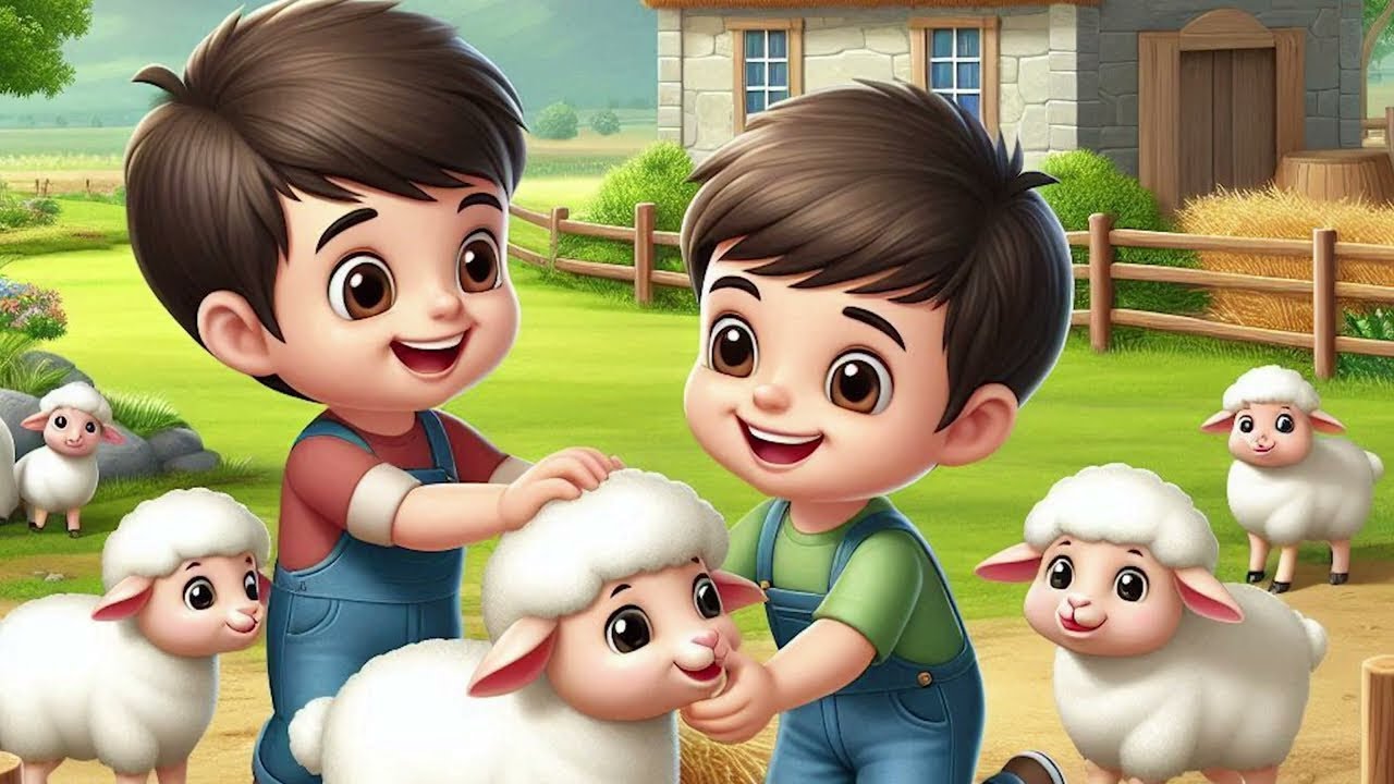 Ovejitas blancas juguetonas, ¡beee beee! - Canciones para Niños - YouTube