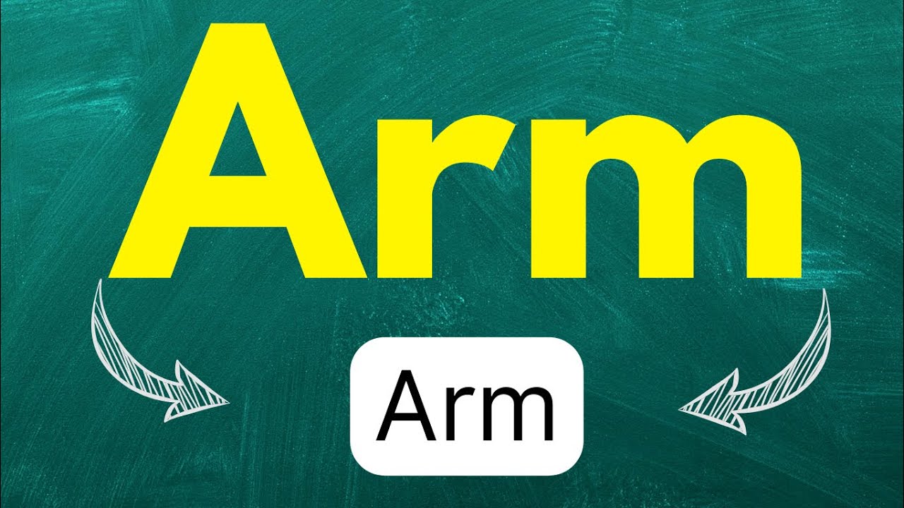 Cómo pronunciar: 'Arm' 'Brazo' 'Armar' 'Rama de un árbol' en inglés ...