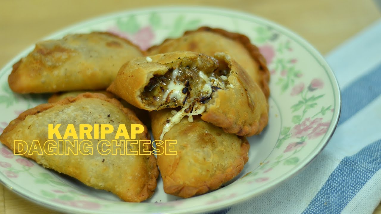 Karipap Daging Cheese/Karipap raksaksa Gorgon - YouTube