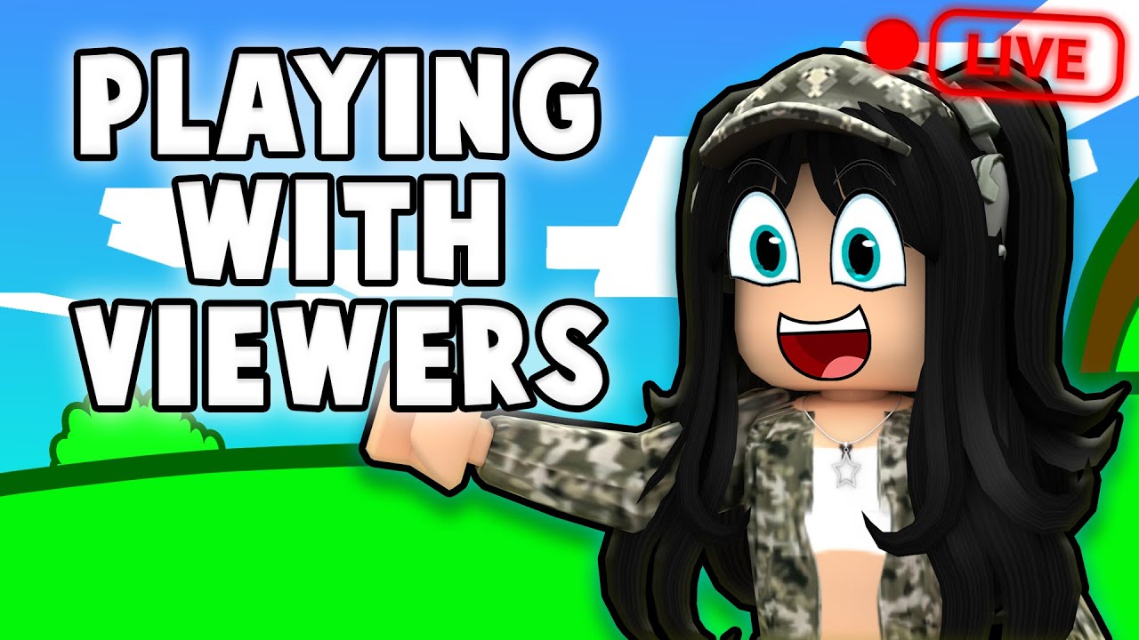 Playing Roblox Horror Games With Viewers! - YouTube