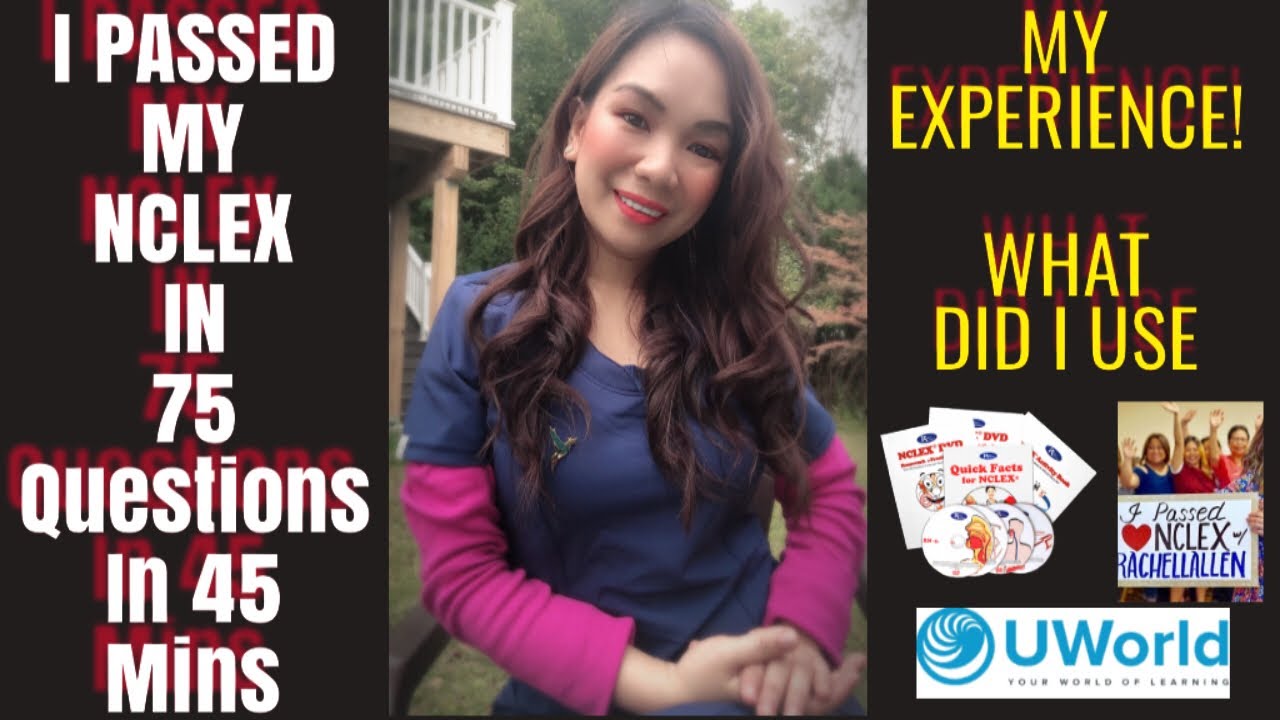 I Passed my NCLEX IN 75 QUESTIONS FINALLY! #REGISTEREDNURSE #USRN - YouTube