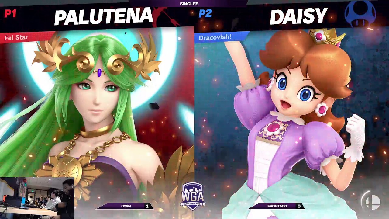 Cyan (Palutena) vs. Frogtaco (Daisy) - WGA Colosseum 35 - Losers R3 ...