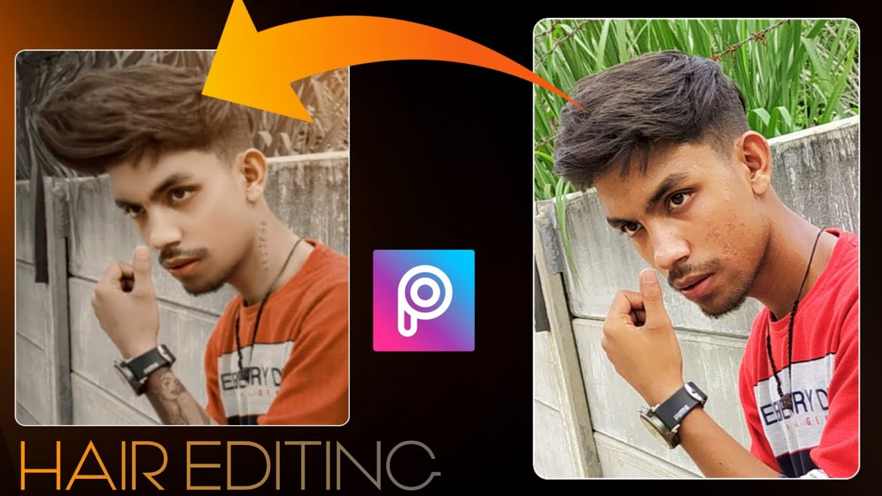 Long Hair Editing in Picart | Just 2 min🔥 | Picart hair editing ...