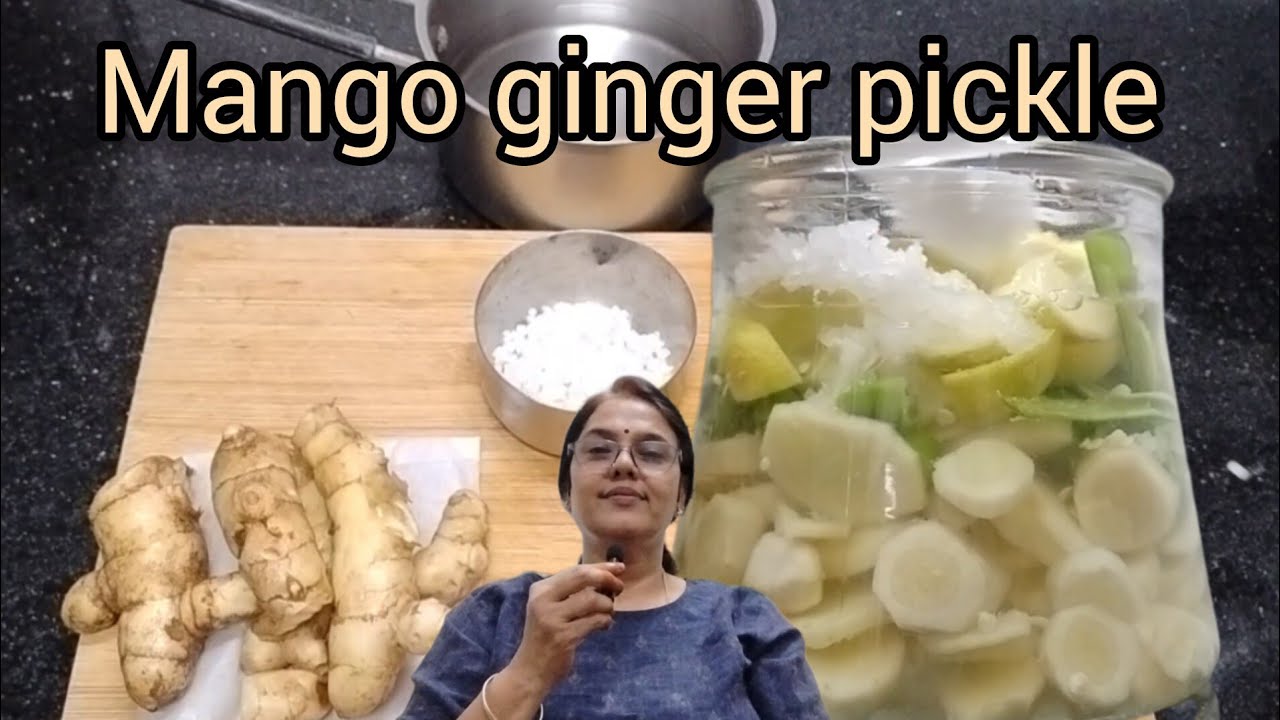 @Let's cook boyz Mango ginger pickle.... மாங்கா இஞ்சி ஊறுகாய் ...