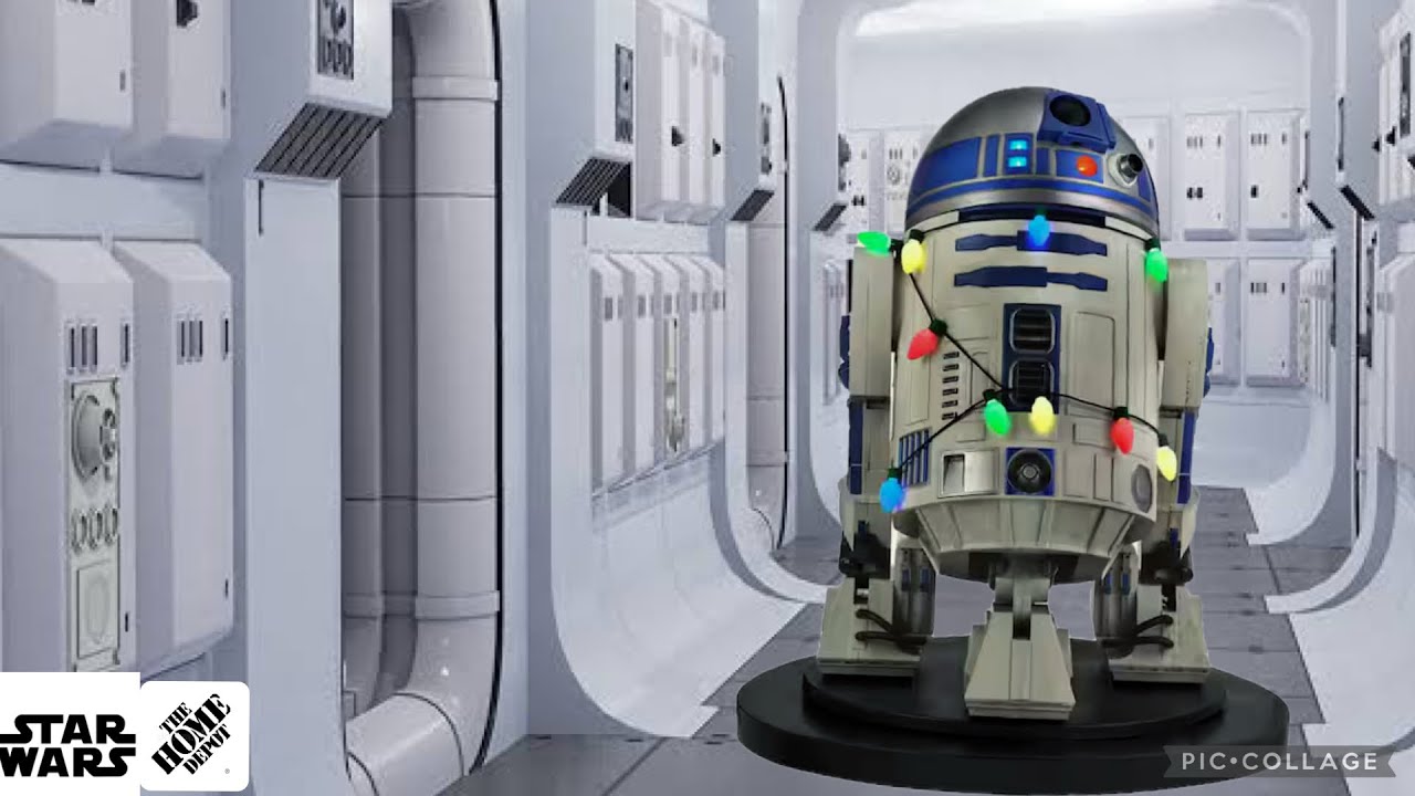 Home Depot R2D2 Animatronic 2025 Unboxing - YouTube