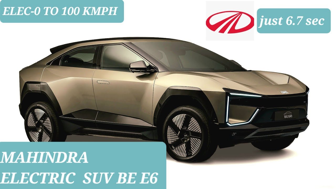 Mahindra launching first time electric vehicle BE 6E Vehicle @;# this ...