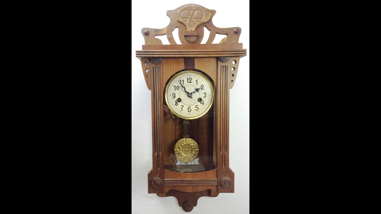 Clock Strike Chime Sound HAC Pendulum Wall Mount | Item# 942 - Adelaide ...