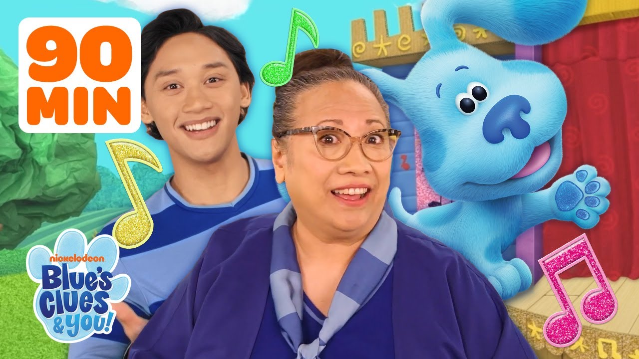 Blue and Josh Play Games and Sing-Along with Lola! 🎵 | 90 Minute ...