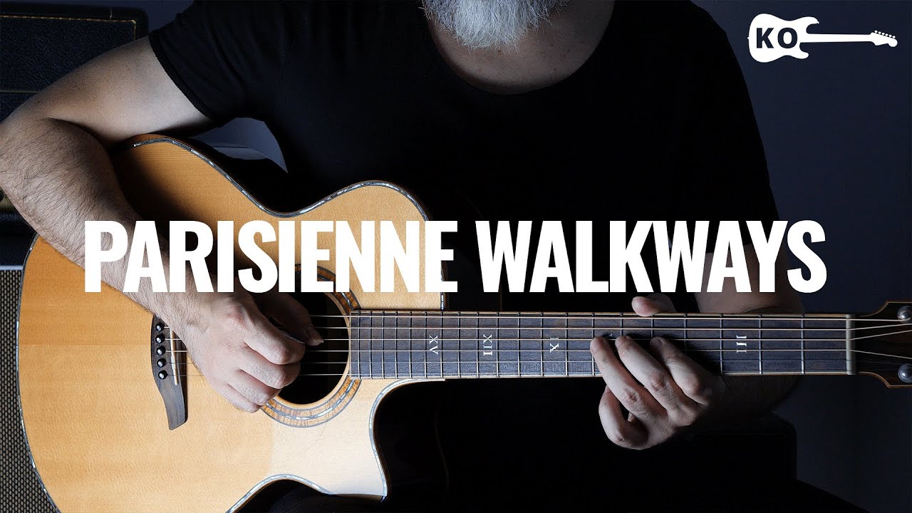 Gary Moore - Parisienne Walkways - Acoustic Guitar Cover by Kfir ...