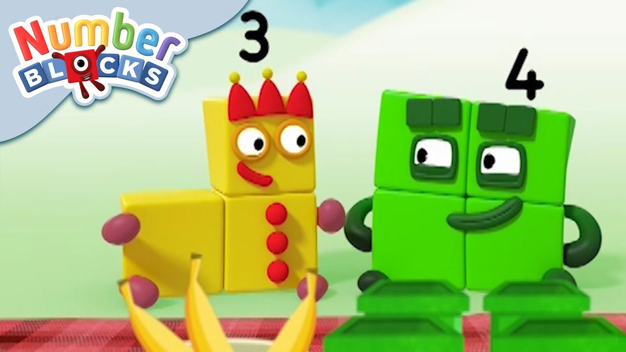 @Numberblocks- Guarding the Snacks | Learn to Count - YouTube
