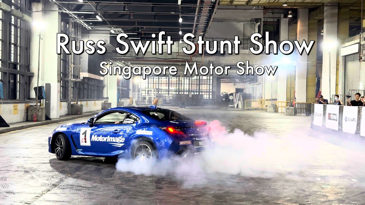Russ Swift Stunt Show at Singapore Motor Show - YouTube