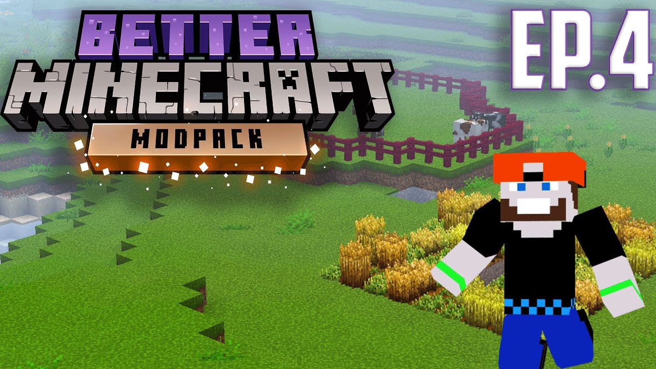 Better Minecraft Mod Ep-4-Farming - YouTube