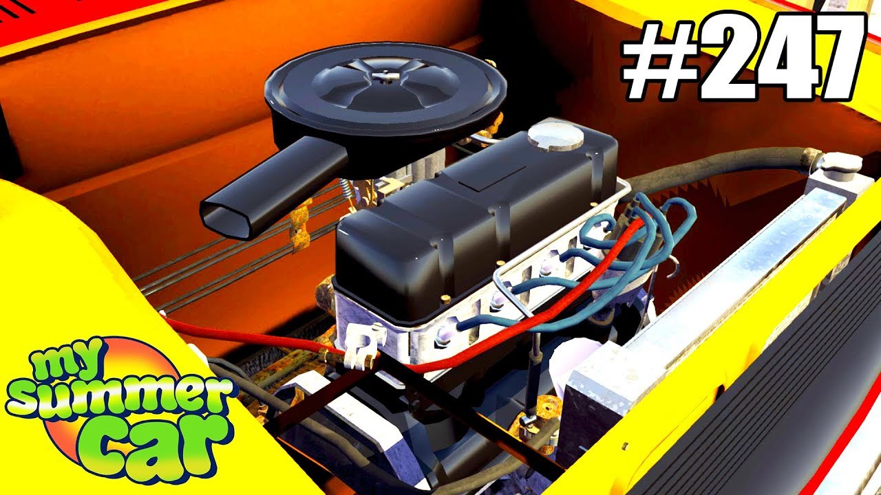 My Summer Car - MONTEI O MOTOR INTEIRO COM PEÇAS NOVAS! PT.3 #247 - YouTube