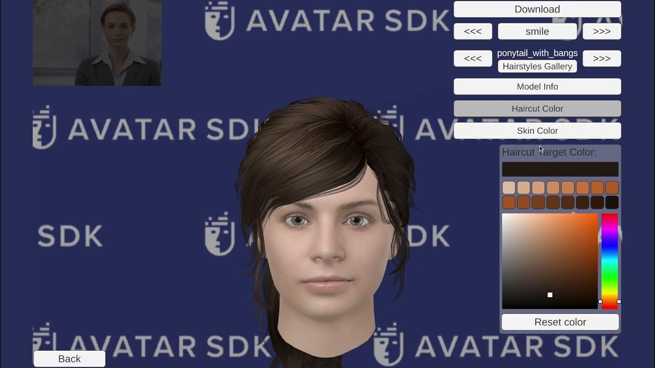 Avatar SDK lighting enhancement function - YouTube
