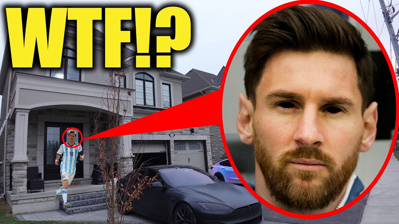 if you ever see EVIL MESSI CLONE OUTSIDE STROMEDY'S HOUSE, RUN and HIDE ...