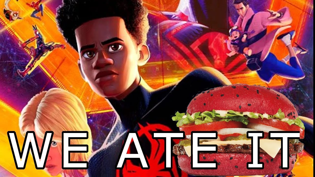 We ate the Spider-Verse Whopper!! - YouTube