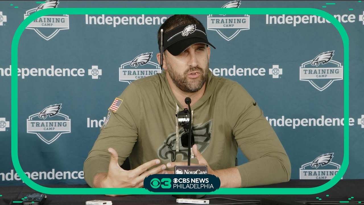 Sirianni: Eagles' goal "right this second is not to get back to the ...