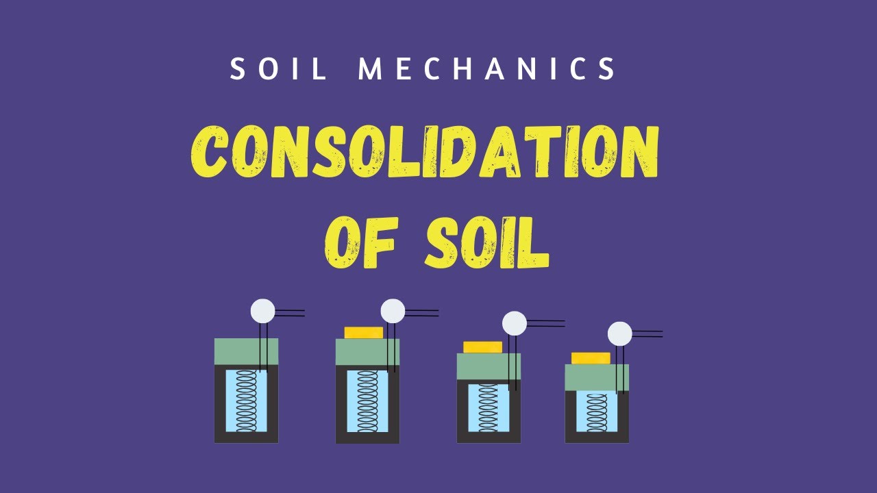 Complete concept on Consolidation of soil || Soil Mechanics || ESE ...