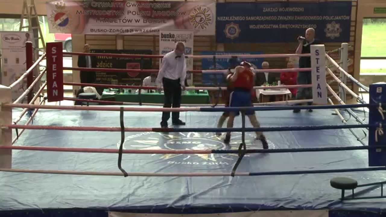 IV OGMP 2014 - kategoria 56kg Jakub Szmelter vs Marcin Marcinkowski ...