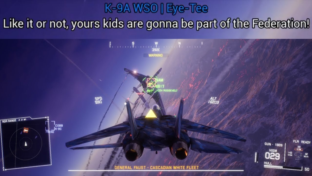 Eye-Tee roasting Faust in the finale | Project Wingman Frontline 59 ...