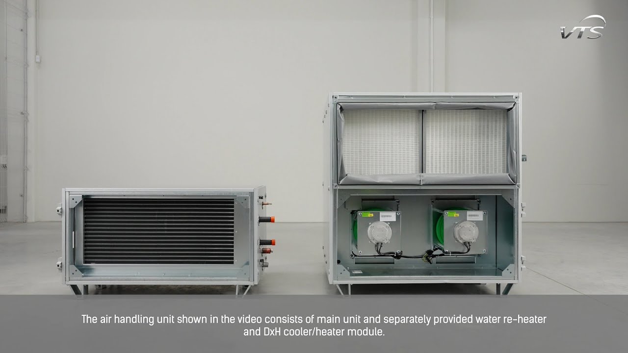 Installation and initial start up - VENTUS Compact air handling unit ...