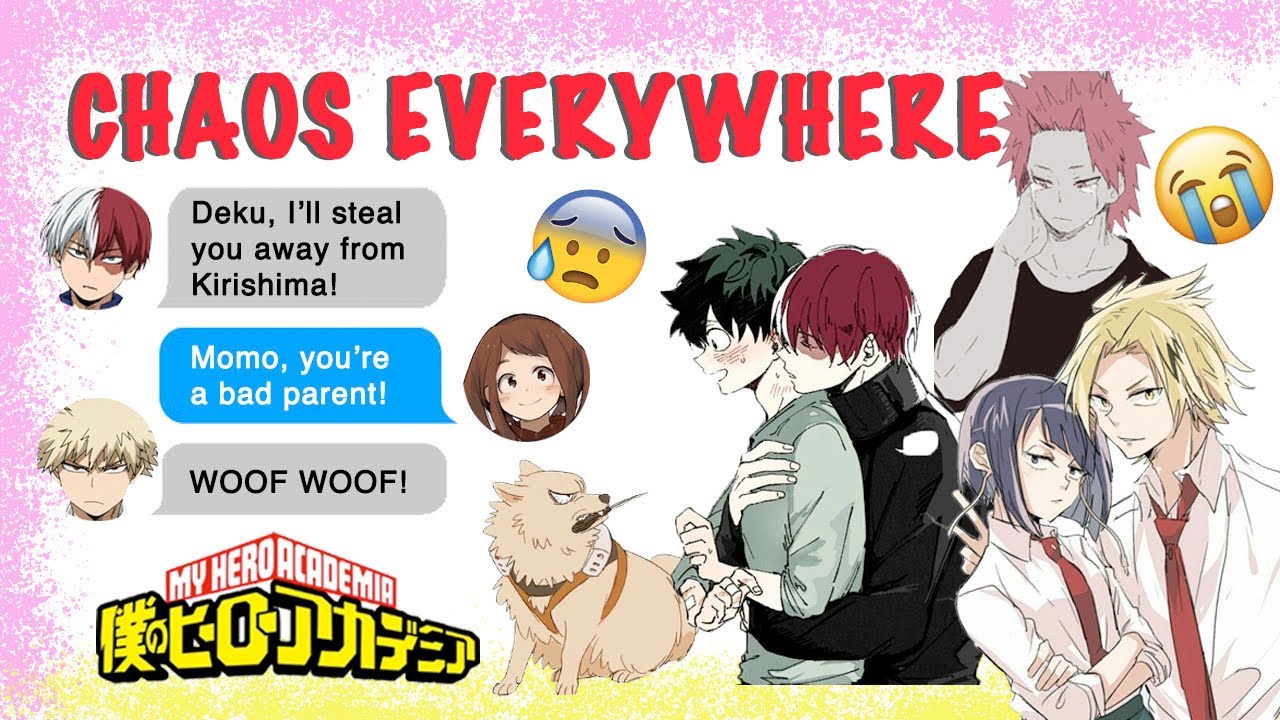 DRAMATIC REVEALS in Class 1A! 😱 BNHA Texts - MHA Chat - YouTube