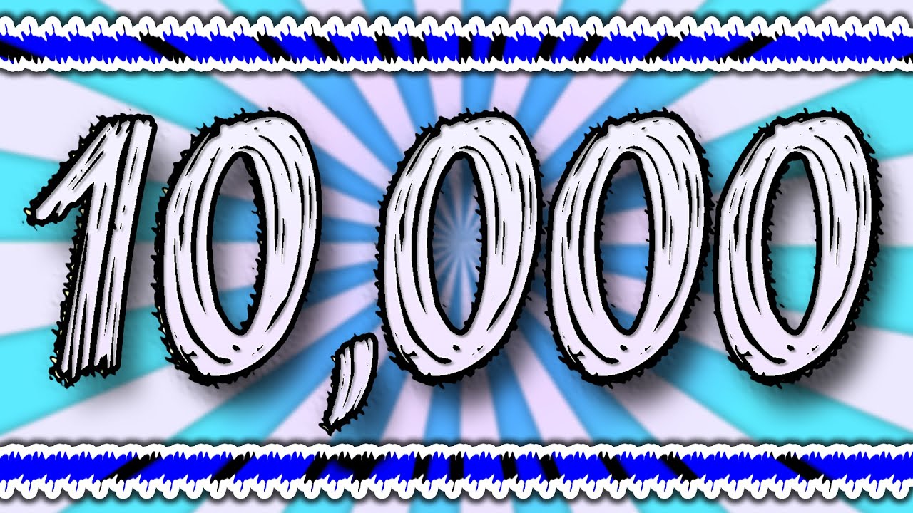 10 000 YouTube